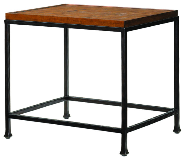 Emma Mason Signature Castlewill End Table - Industrial - Side Tables ...