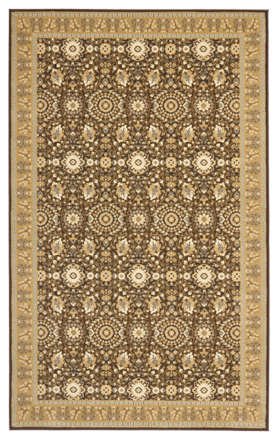 Safavieh Treasures TRE215-2522 Brown/Caramel Rug, 4'x6' - Traditional ...