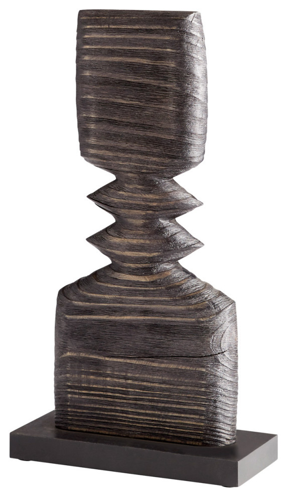 Dark Sculpture, Black - Contemporary - Decorative Objects And Figurines ...