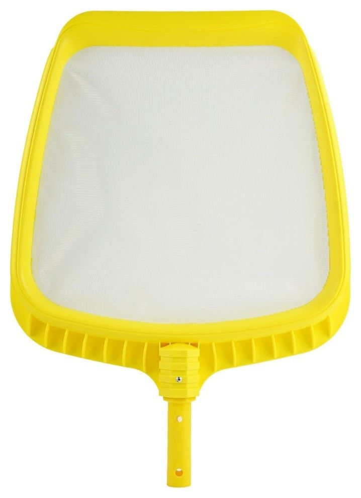 21" Lemon Yellow Deluxe Pro-Series Heavy Duty Swimming Pool Mesh ...