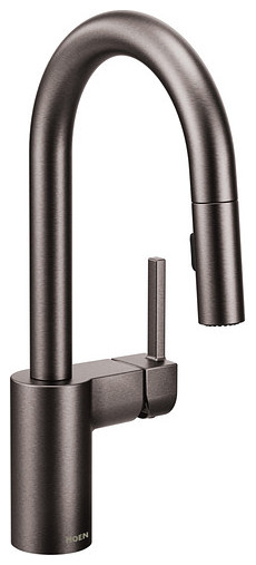 Moen 5965BLS Align 1.5 GPM Single Hole Pull Down Bar Faucet ...