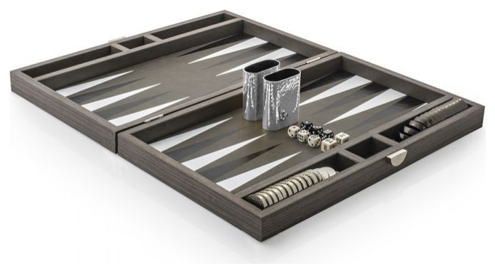 Michael Aram Backgammon Set - Contemporary - Christmas Ornaments - by Dalmazio Imports | Houzz