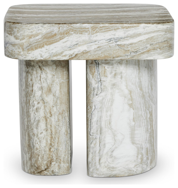 Bernhardt Arcadia Side Table, 24" W x 24" D x 22" H - Contemporary ...