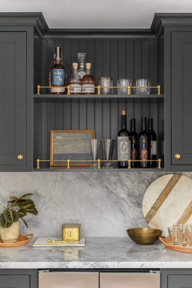 Wayne Renovation - Traditional - Home Bar - Philadelphia - by Hendren ...