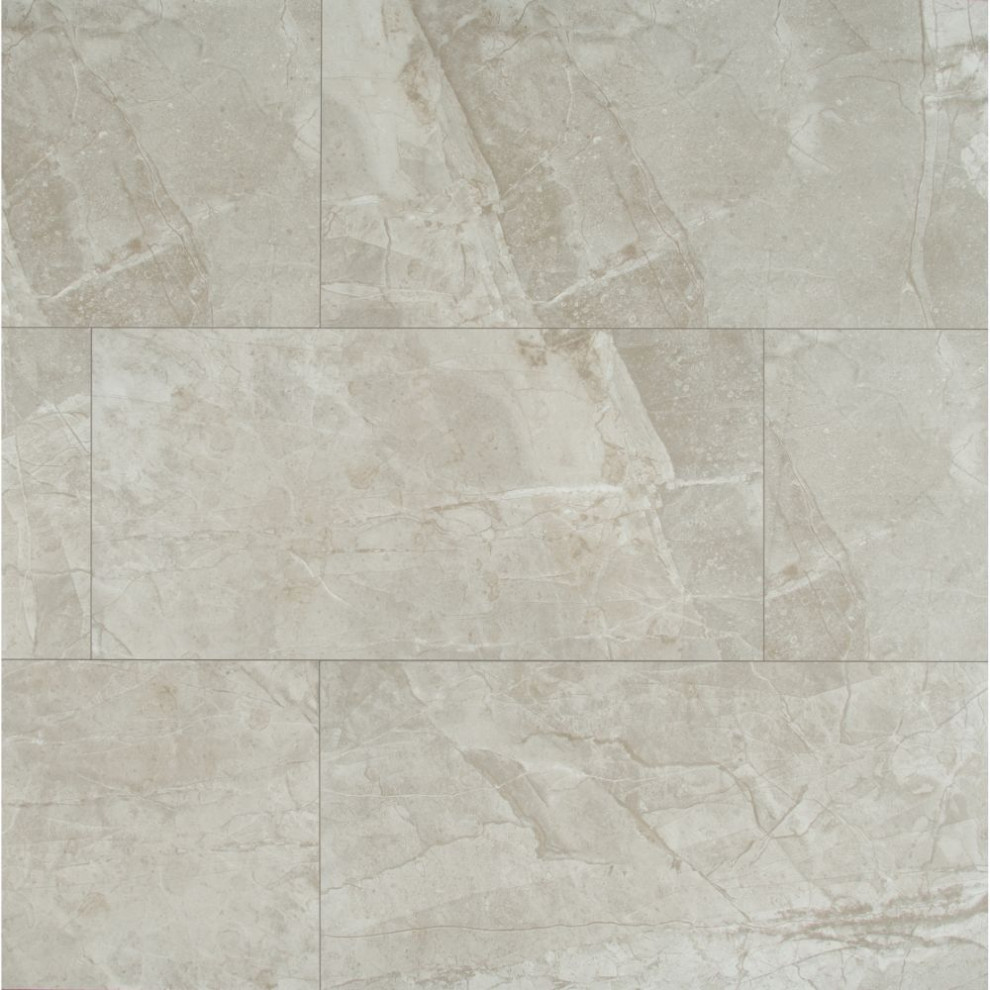 Vision Glacier 12X24 Matte Porcelain Tile - Traditional - Wall And ...