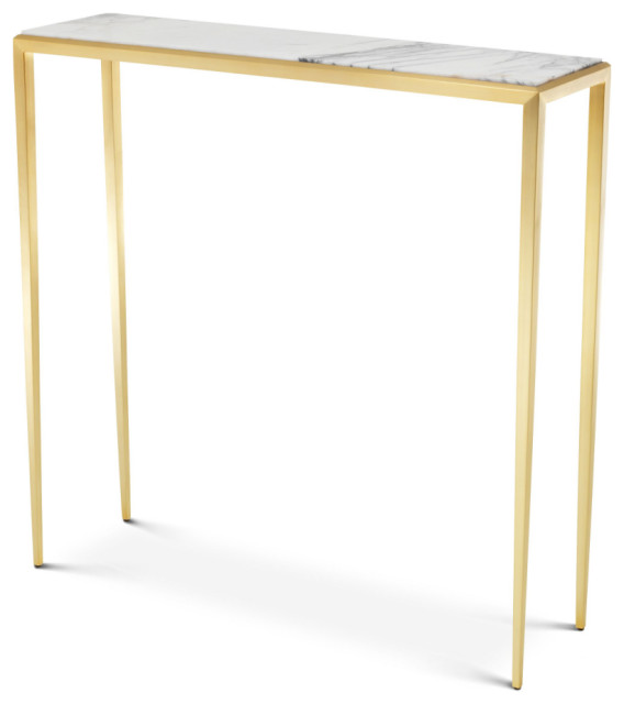 Small Gold Console Table | Eichholtz Henley S - Contemporary - Console Tables - by OROA ...