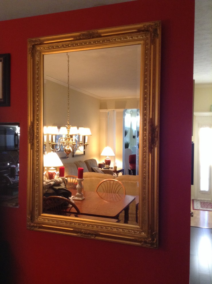Repurpose large mirrors.