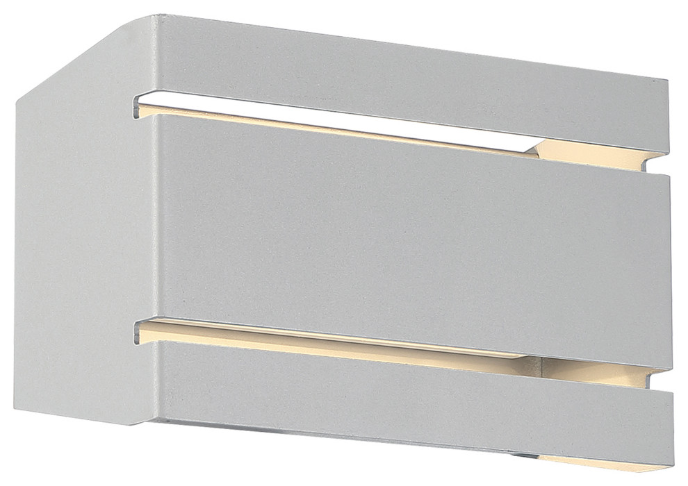 La Vida Bi-Directional Wide Outdoor LED Wall Mount - Modern - Outdoor ...