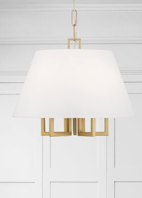 Libby Langdon for Crystorama Westwood 5-Light Mini Chandelier - Transitional - Chandeliers - by ...