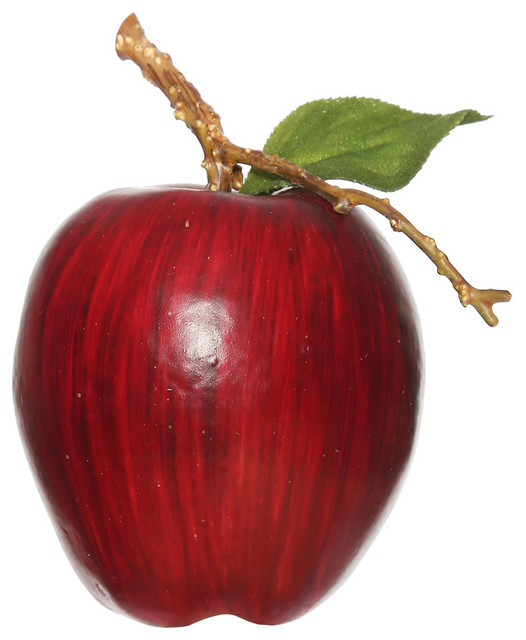 80Mm Styrofoam Apple (Pk/6) - Farmhouse - Decorative Objects And ...