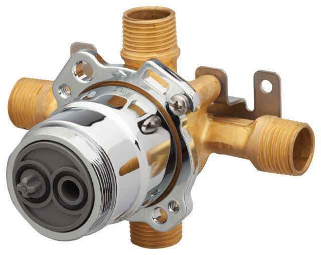Treysta Tub & Shower Valve- Horizontal Inputs WITHOUT Stops- IPS/Sweat ...