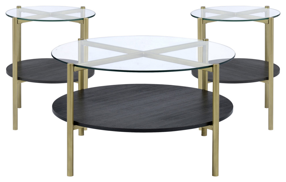 Dyson Three Table Cocktail Set - Contemporary - Coffee Table Sets - by ...