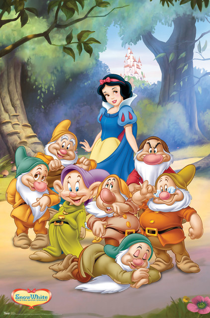 Snow White Poster, 22.375"x34" - Contemporary - Kids Wall Decor - by ...