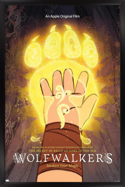 Wolfwalkers - Paw, 14.725" x 22.375" - Contemporary - Prints And ...