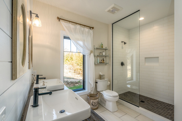 Modern Farmhouse, Ranch-Style Home - Country - Bathroom - Other - by ...