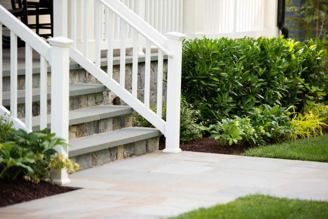 Front Walkway Steps and Landing - Modern - DC Metro - by D. A. Dunlevy ...