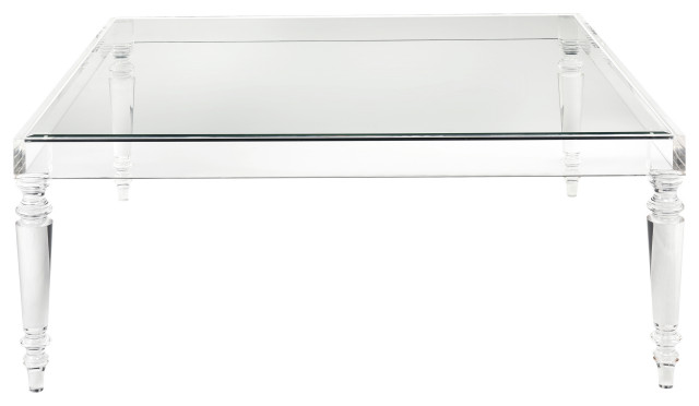 Jacobs Coffee Table Square - Traditional - Coffee Tables - by Uber ...