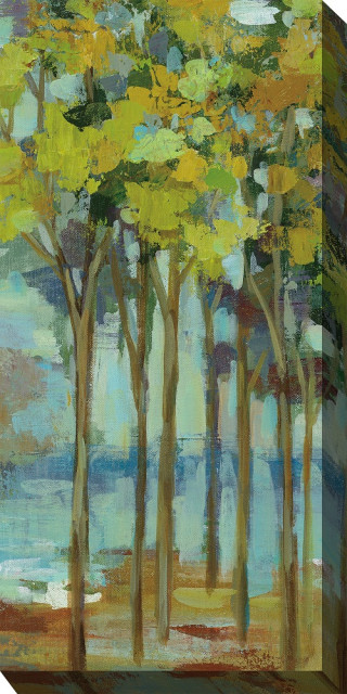 Woodland Grove No1 Outdoor Art Print 24x48 - Contemporary - Outdoor ...