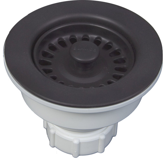 Blanco 4.5" Diameter Fixed Post Kitchen Sink Strainer - Transitional ...