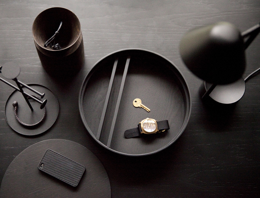 Runde Holzschachtel ROUND BOX mit Deckel von Menu - Scandinavian - by ...