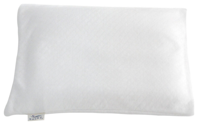 Bucky Travel Duo Pillow, White - Contemporary - Bed Pillows - by ...