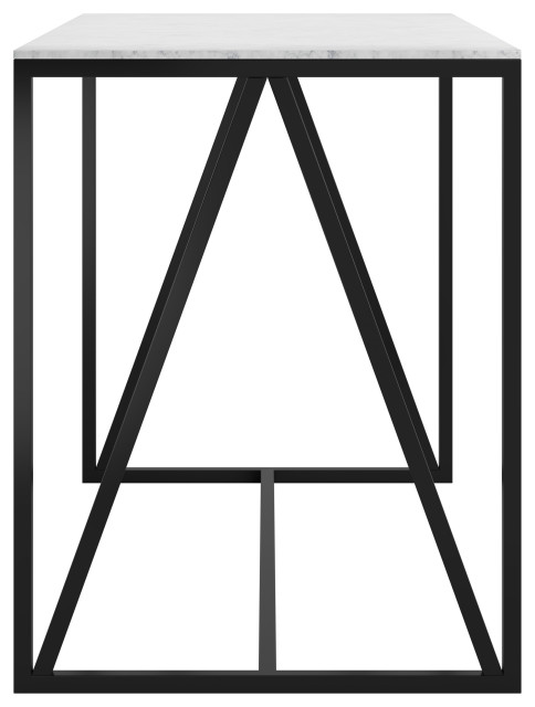 Abel Counter Table, Black - Transitional - Indoor Pub And Bistro Tables ...