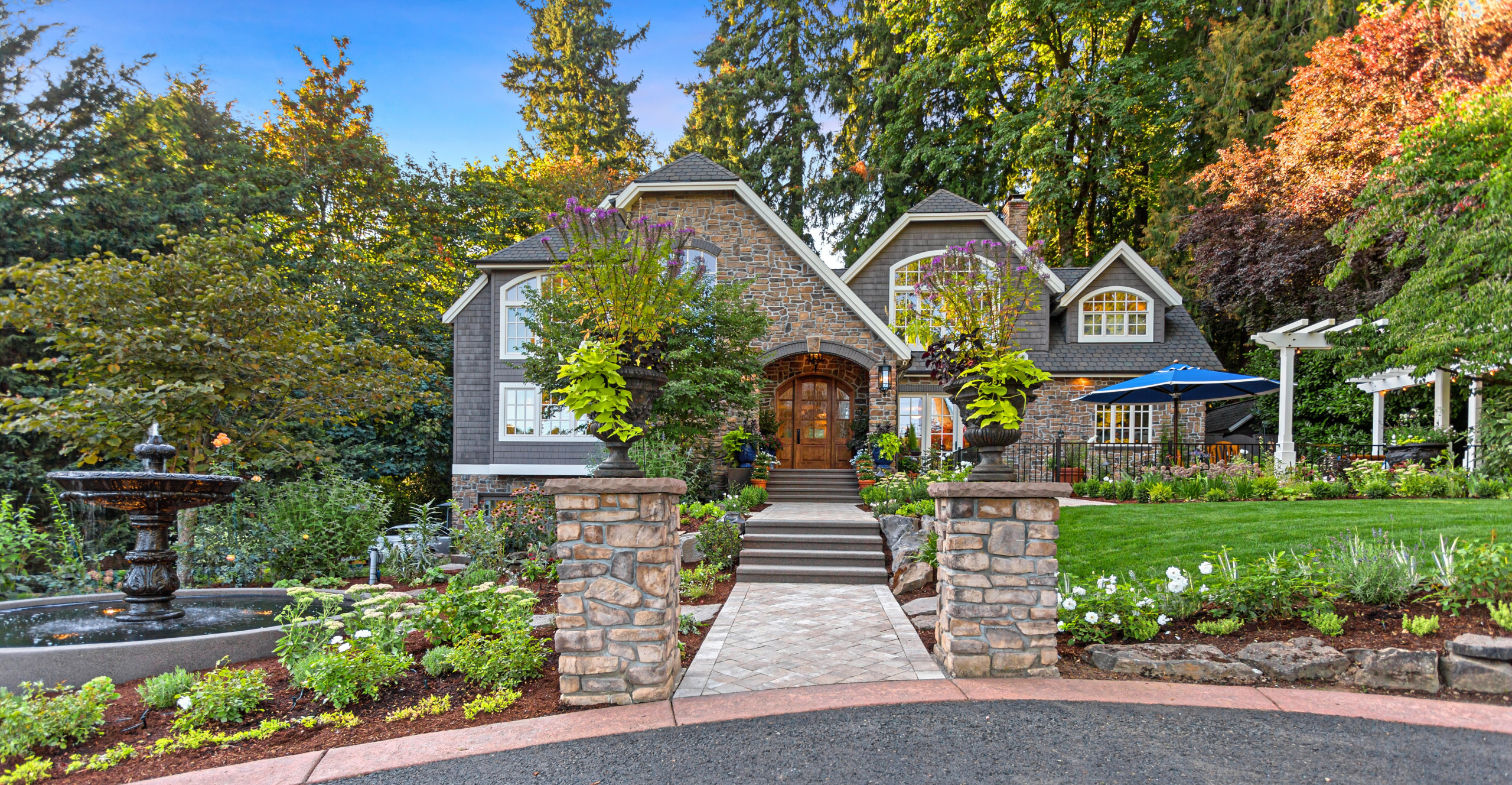 Landscape Next To Stonehouse Foundation Support The Griffin Archives