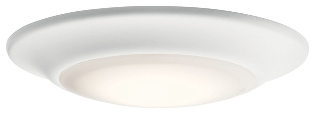 Kichler Downlight Gen II 4000K T24 LED Flush Mount 43848WHLED40T, White ...