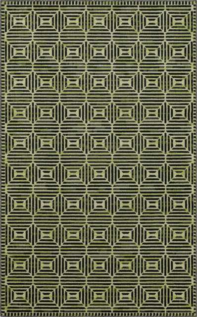 Mohawk Home Arostrand Black 5' x 8' Area Rug, 10' x 14' - Contemporary ...