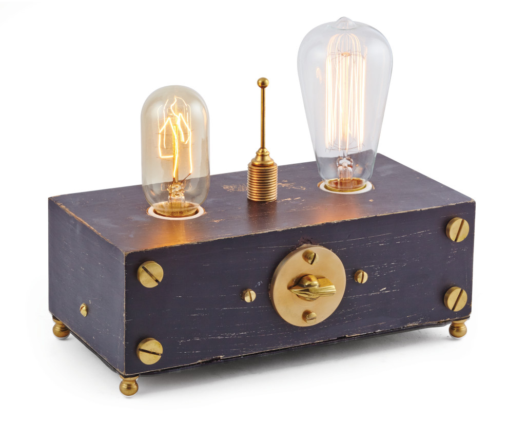 Pendulux Electro Lamp Double, One Size - Industrial - Table Lamps - by ...