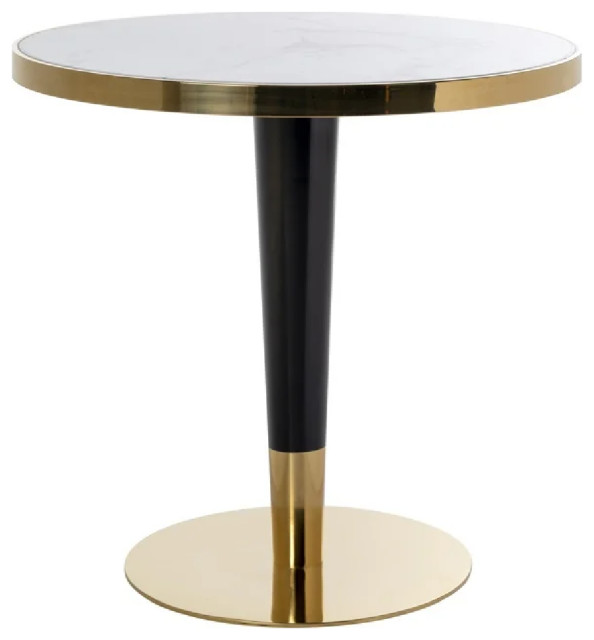 Modern Pedestal Dining Table | OROA Osteria - Modern - Dining Tables ...
