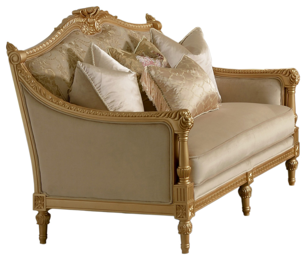 Milan Loveseat - Victorian - Loveseats - by Infinity Furniture | Houzz