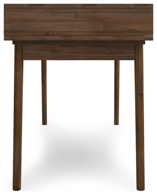 Clarkson SOLID WOOD Contemporary 60 inch Wide Desk in Rustic Natural ...