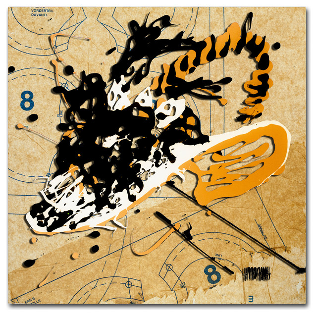 'Dynomite' Canvas Art by Roderick Stevens, 18" x 18" - Contemporary ...