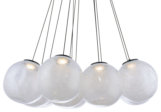 Modern Forms PD-28812 Cosmic 12 Light 36"W LED Suspension Multi ...