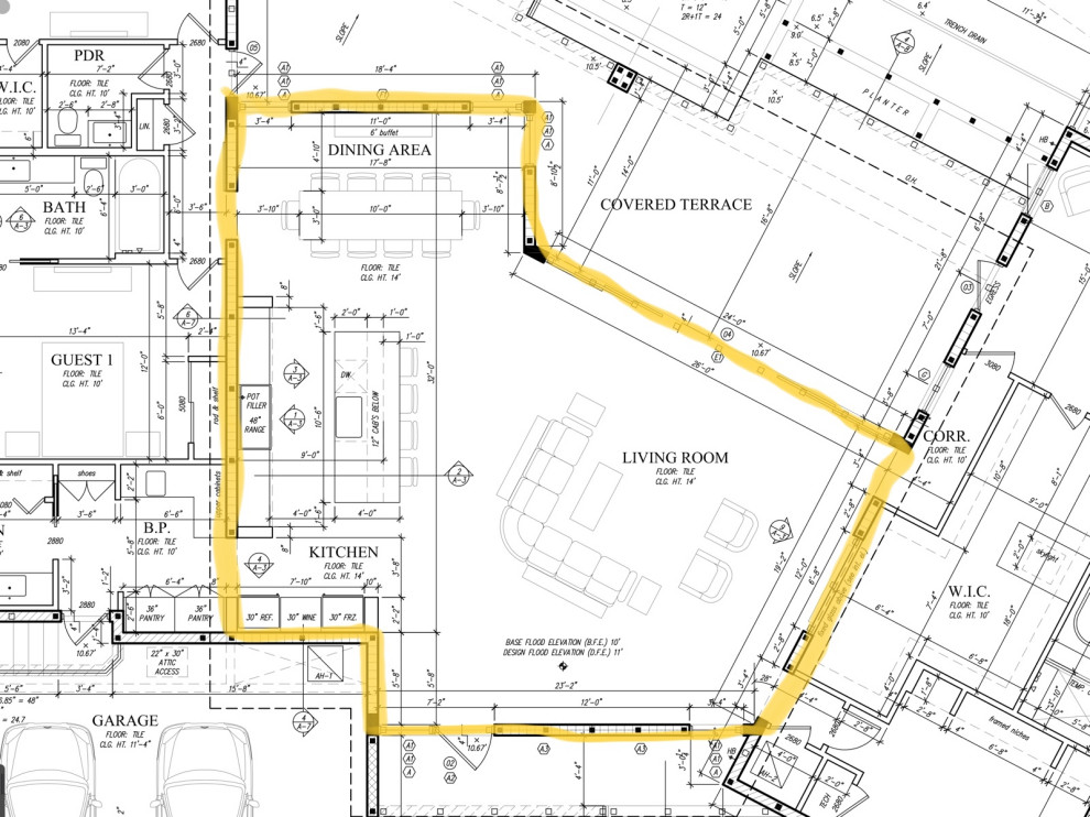 Linear Diffuser Placement on Ceiling