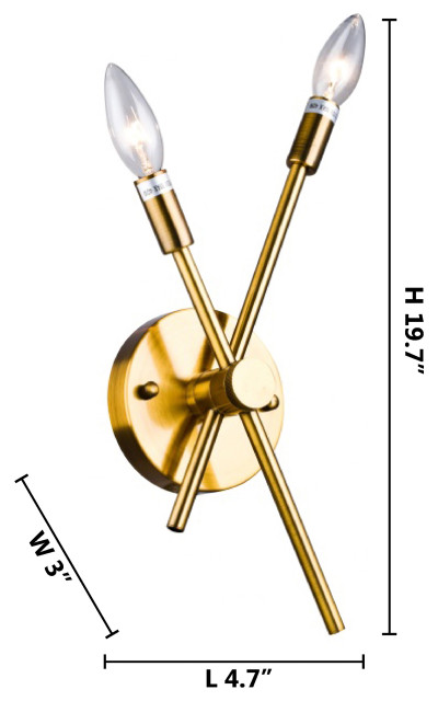 Pipe Wall Sconce - Transitional - Wall Sconces - by Design Living | Houzz