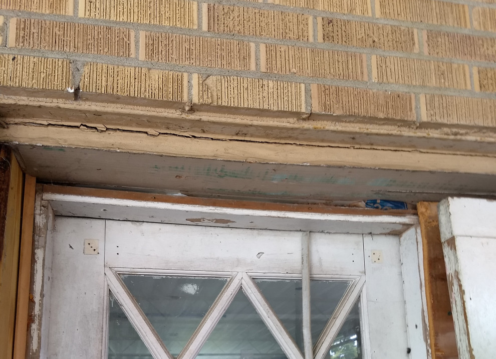 Raising the lintel over the garage door | Houzz Forum