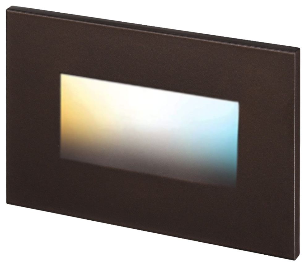 24 Pack 5CCT 120V LED Stair Lights Indoor Outdoor, 150LM 5%-100% ...