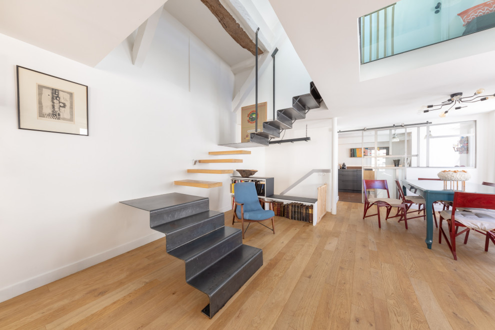 Triplex Parisien - Contemporary - Staircase - Lyon - by Initiales | Houzz