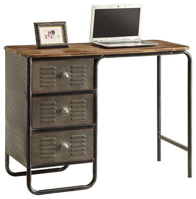 Locker Collection Desk - Industrial - Desks And Hutches - by GwG Outlet ...
