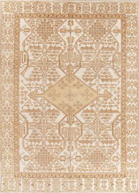 Consigned, Vintage Traditional Persian Handmade Worn Oriental Rug ...