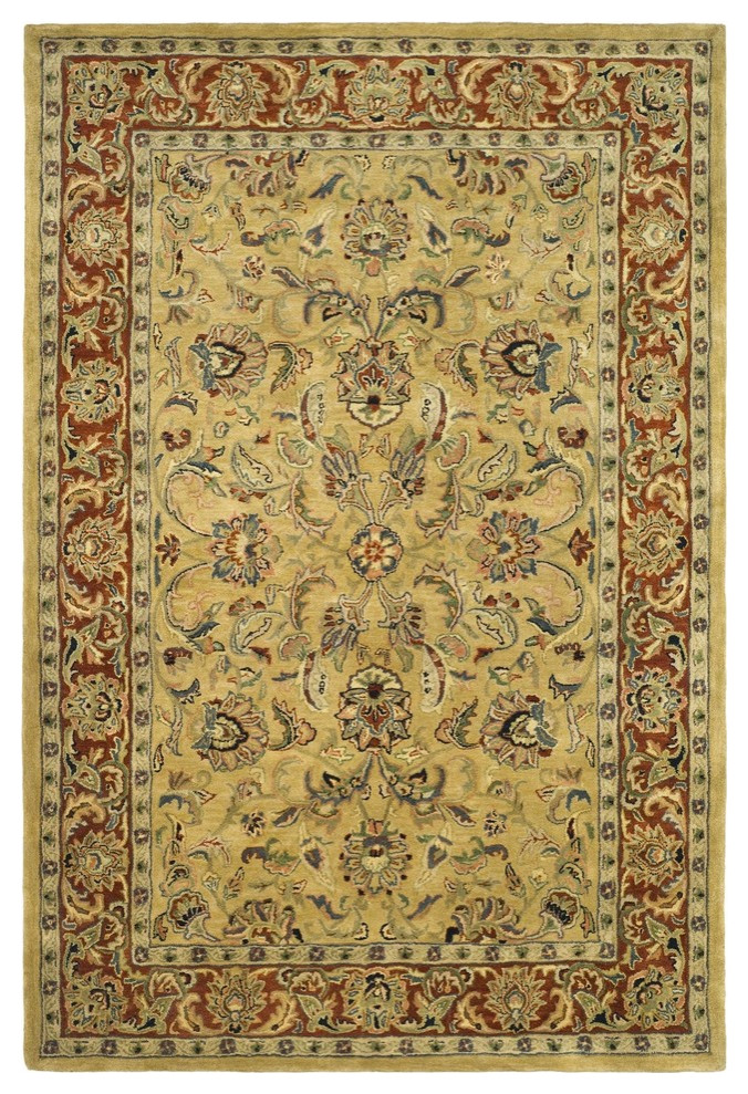 Safavieh Classic Collection CL398 Rug, 5'x8' - Traditional - Area Rugs ...