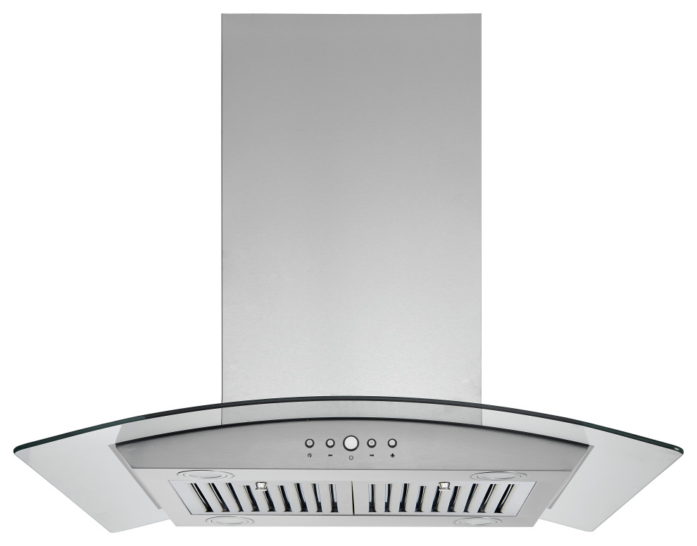 Hauslane | Chef Series Range Hood IS-200 Island Range Hood, 36 ...