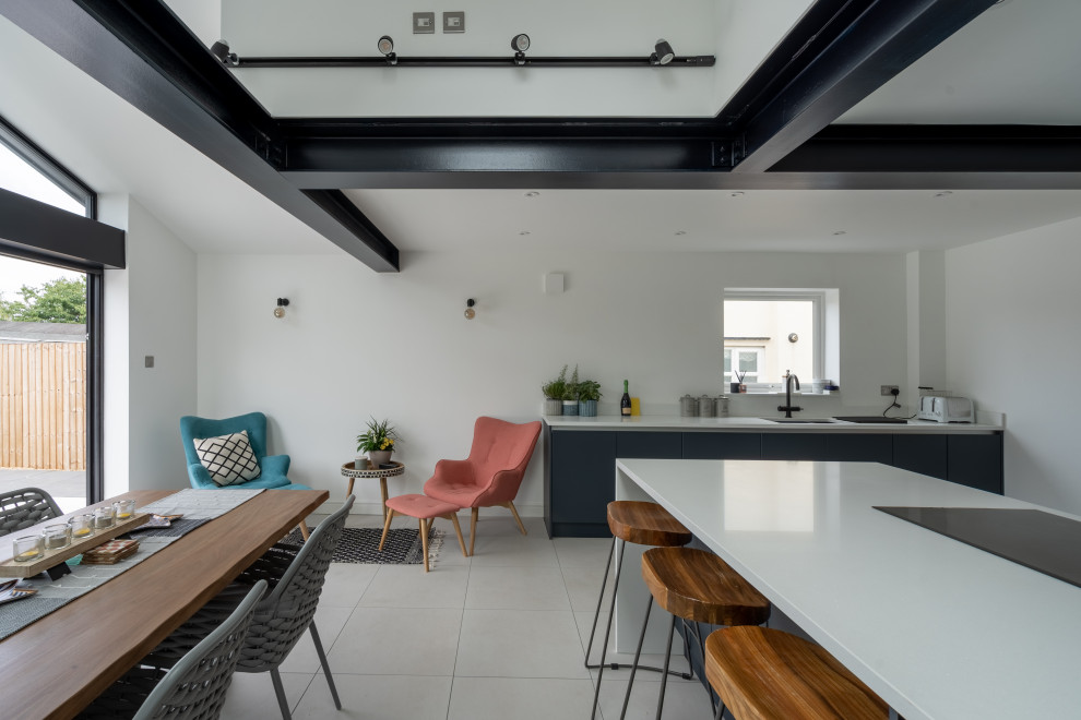 Contemporary Kitchen/Dining Space - Contemporary - Kitchen - Essex - by ...