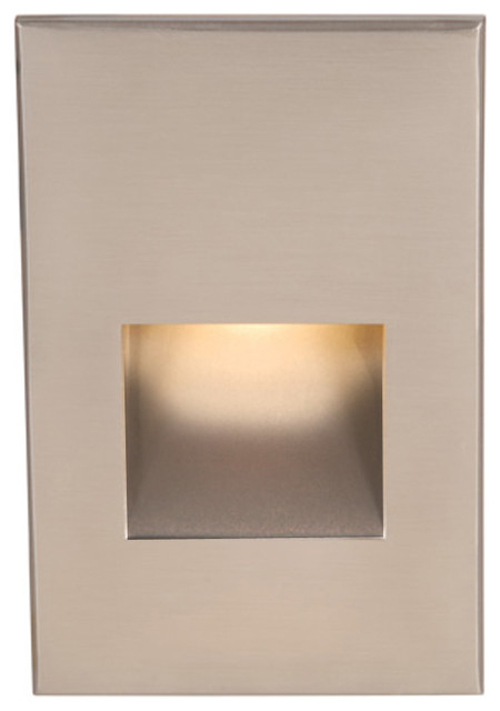 LEDme Vertical Step and Wall-Light 277V Blue, Brushed Nickel - Modern ...