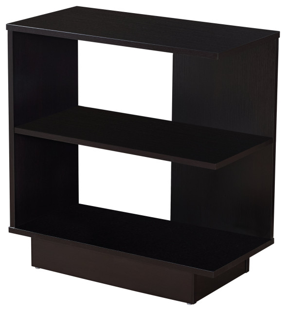 11.5" X 23.5" X 24" Cappuccino Particle Board Laminate Accent Table ...