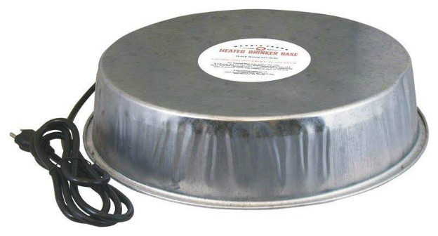 Harris Farms 1236 Thermostatically Controlled Heated Drinker Base, 125W ...
