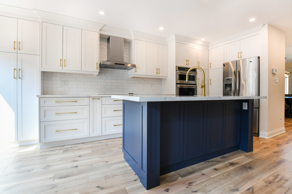 Kitchen island with Plugs - Transitional - Kitchen - Toronto - by Smart ...