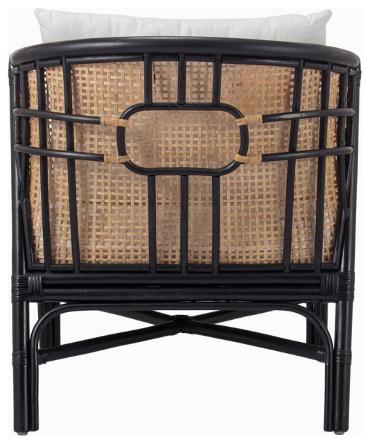 Ferrara Rattan Accent Chair - Tropical - Armchairs And Accent Chairs ...